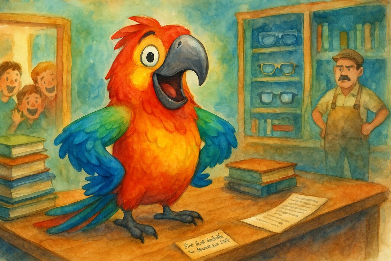 Geschichte für Kinder ab 7 Jahren - Schulchaos mit Flügeln